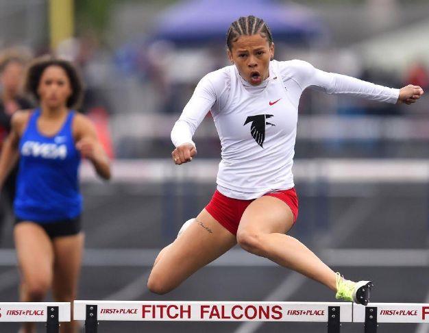 High school track and field: Ariannah Floyd sweeps hurdle races as Firelands boys and girls ...