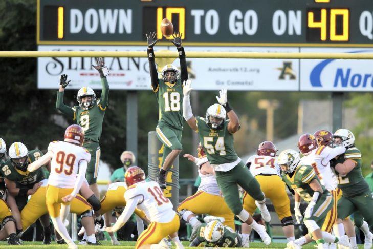 High school football preview 2021: Avon kicker Nathanial Vakos and Avon ...