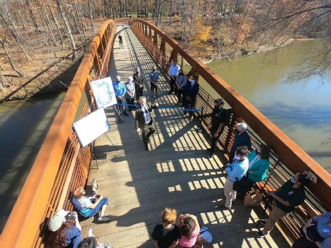 Cascade Bridge officially opens, marking the final link to the Black ...