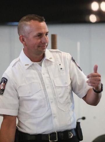 New Avon police chief sworn in at ceremony | Chronicle Telegram Dan ...