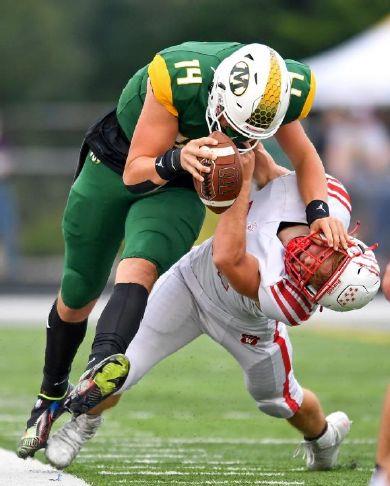 High school football: Medina's Drew Allar breaks Medina County record ...