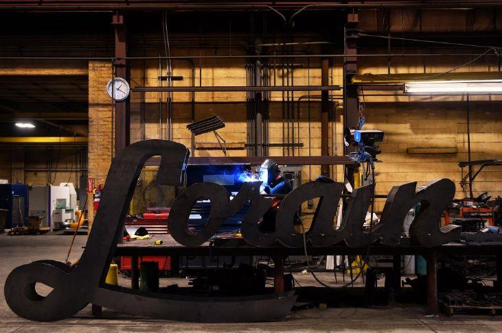 Script Lorain sign could see installation by early winter | Chronicle ...