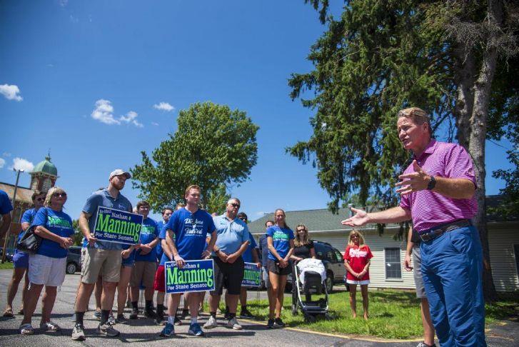Lt. Gov. Jon Husted stumps for Nathan Manning in North Ridgeville ...