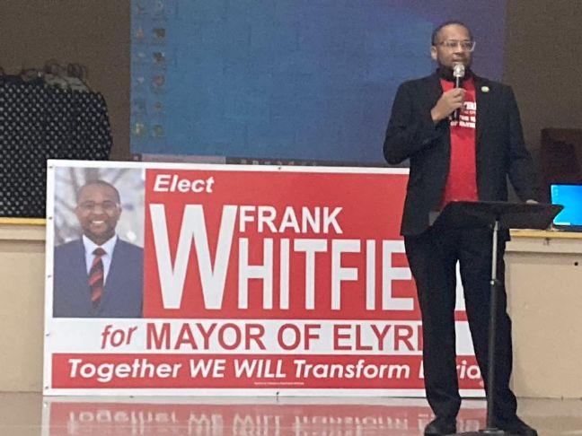 Frank Whitfield launches re-election bid; wants to keep moving Elyria ...