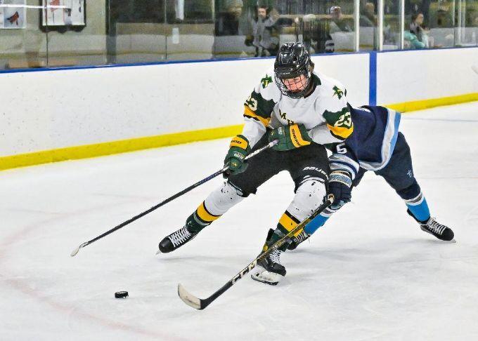 High school hockey: Close call costly as Amherst denied another Baron ...