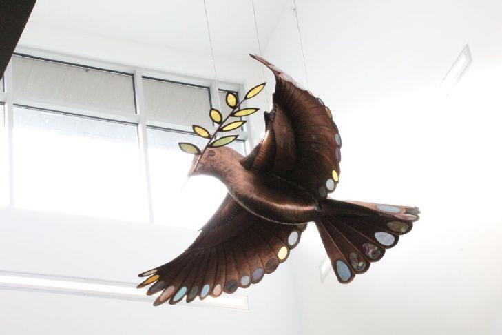 First Lutheran in Lorain completes "rebirth" with new sculpture ...