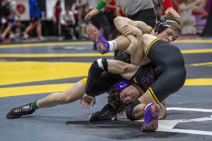 High school wrestling: Andrew Supers, Blaine Chrisman first Medina ...