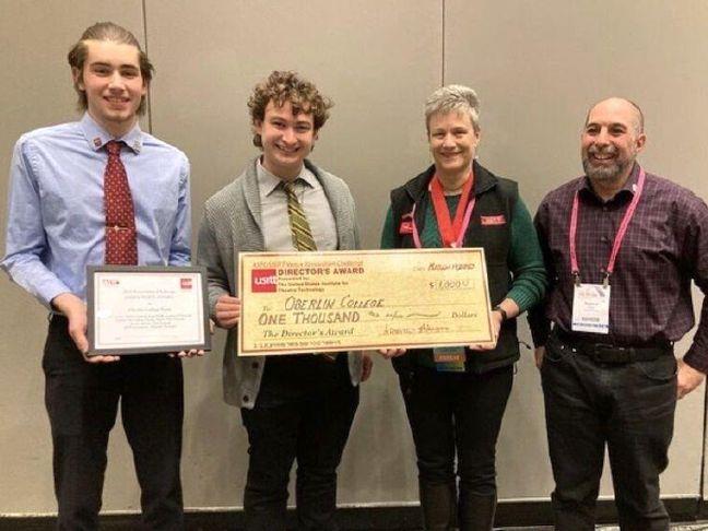 Oberlin College students shine in theater design competition ...