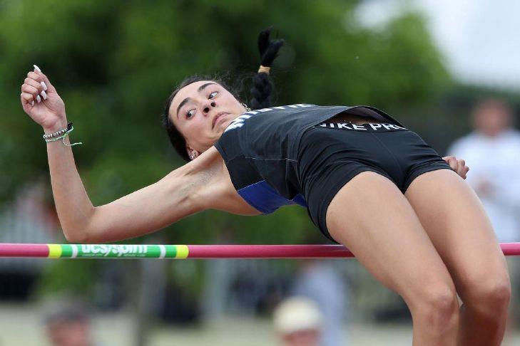 Division I state track: Alexis Weber claims high jump to become Midview ...