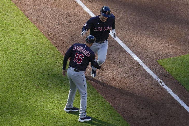 David Fry's first home run highlights Guardians' sweep-avoiding win ...