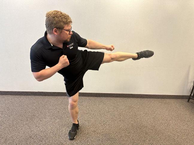 front kicks exercise