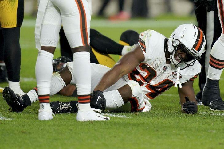 Nick Chubb's ACL is torn; he'll need second surgery | Medina Gazette ...