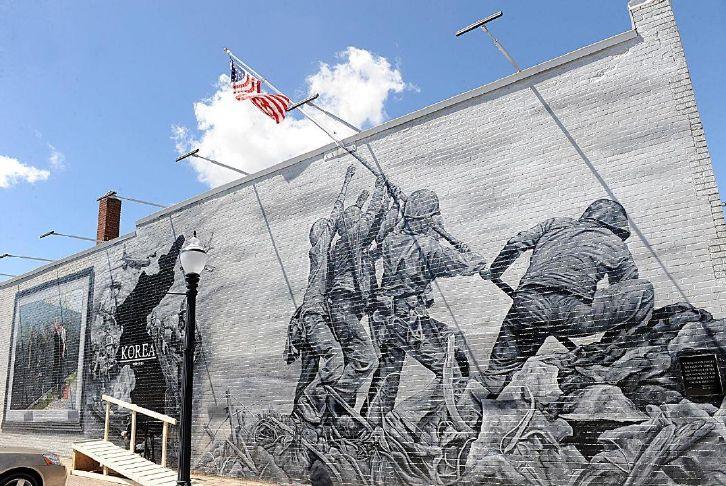 Amherst veterans mural selected as regional site for 2023 Veterans Day ...