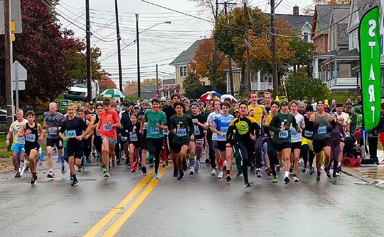 24th annual Skeleton Run goes on despite the rain | Chronicle Telegram