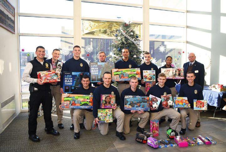 Lorain County Community College's Police Academy donate to Chronicle ...