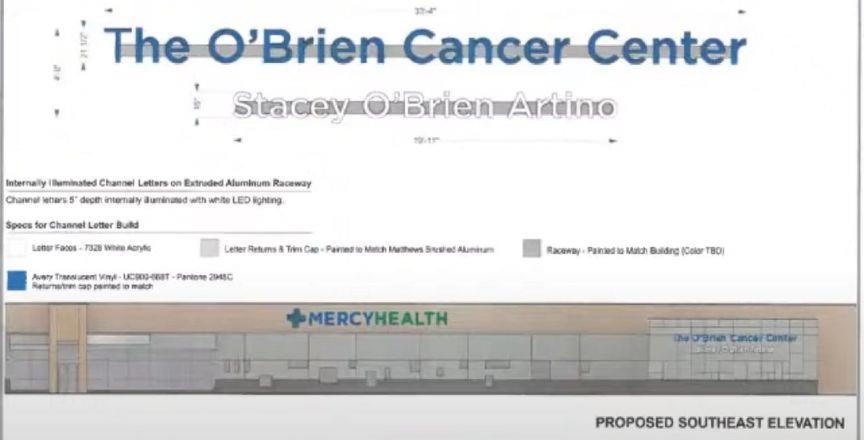Mercy Health Cancer Center in Elyria to receive new sign, name ...
