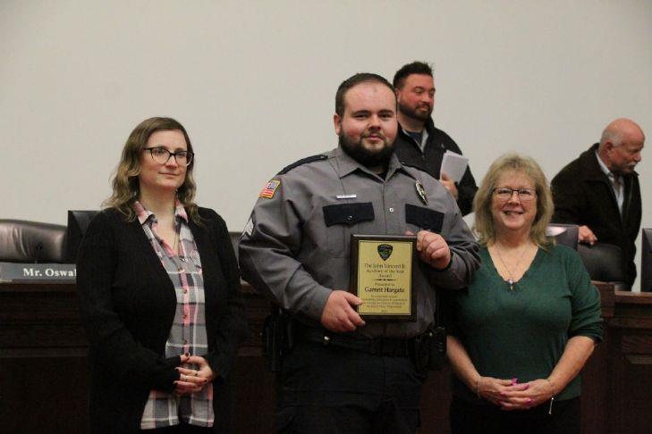 Elyria Police Department presents inaugural Auxiliary of the Year Award ...
