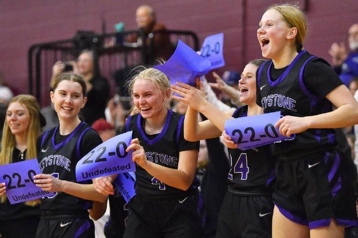 Girls basketball: Keystone takes care of business, defeats Wellington ...