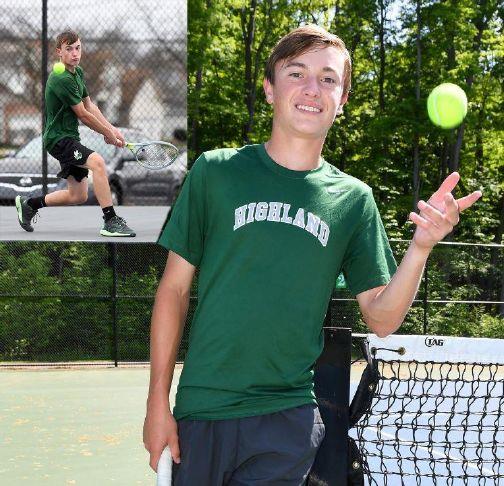 Gazette MVP: Highland's Luke Butcher stands out on tennis court, golf ...