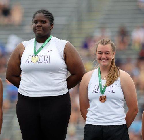 State track and field: Rania Brown comes through in clutch, wins discus ...