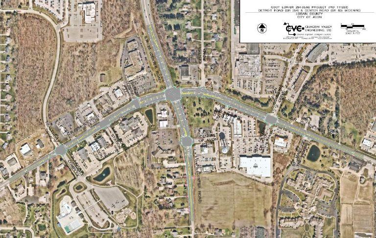 Avon to widen intersection of Detroit and Center roads | Chronicle Telegram