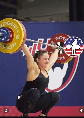 Going for the gold: Medina weightlifter Ella Nicholson has set sights ...