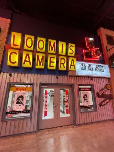 Loomis Camera sign on display in Cincinnati | Chronicle Telegram