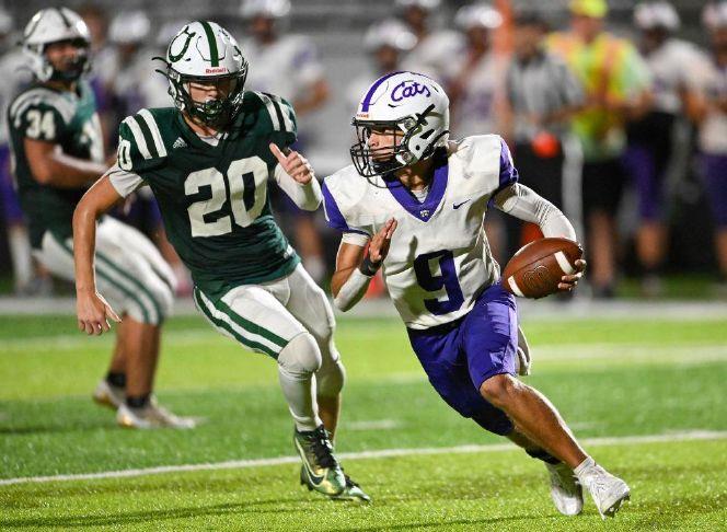 High school football: Undaunted Cloverleaf grounds Keystone offense ...