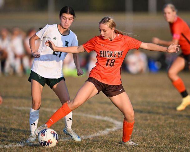 Girls soccer: Hard-fought game ends in loss for Buckeye | Medina ...