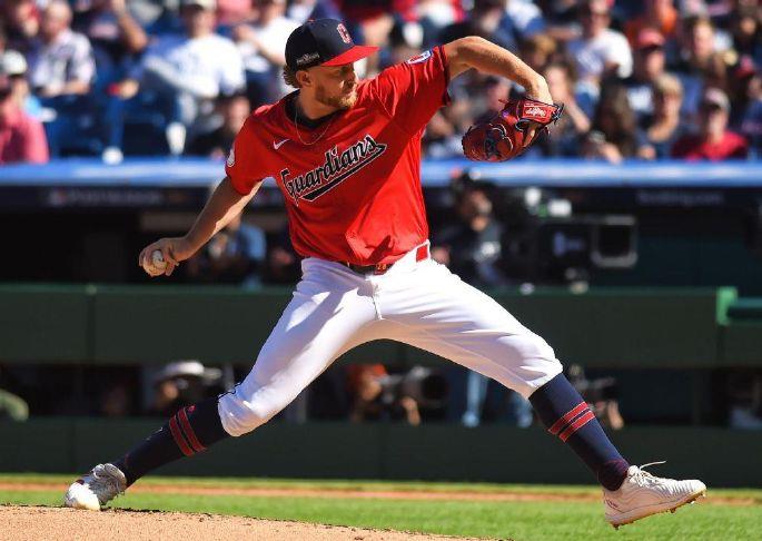 Guardians: Tanner Bibee shakes off nerves, turns in strong outing in ...