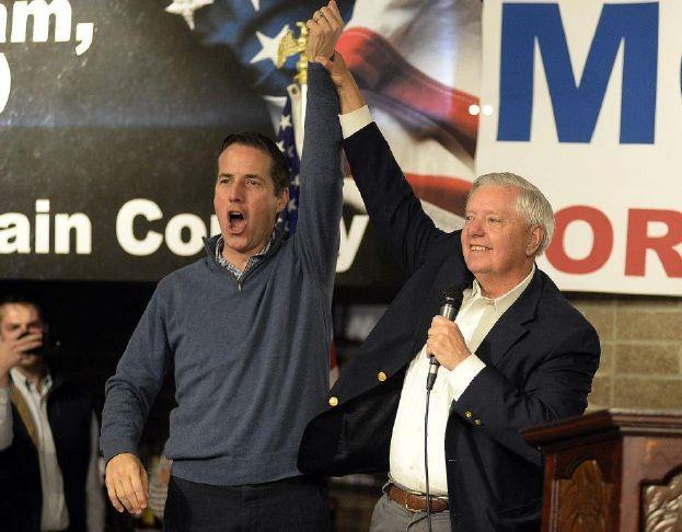 GOP senate candidate Bernie Moreno, guests, campaign in Vermilion ...