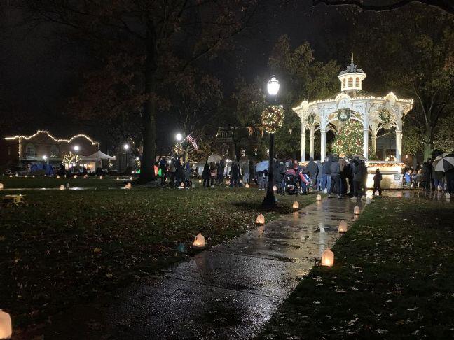 40th annual Candlelight Walk with a rainy start | Medina Gazette With a ...