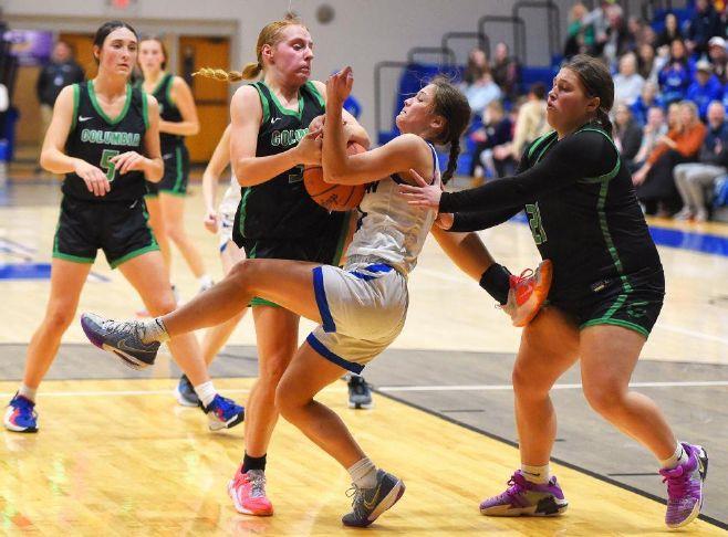 Girls basketball: Columbia fights back after losing big lead, downs ...