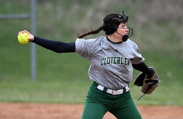 High school softball: Cloverleaf battles temperature, winds to beat ...