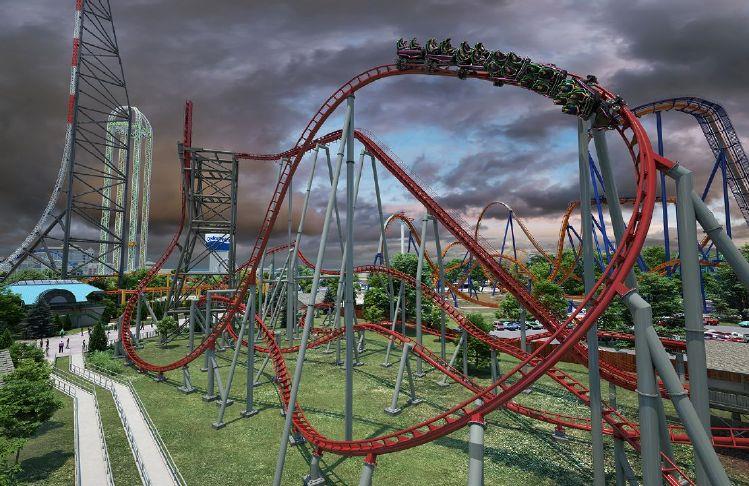 gemini roller coaster speed