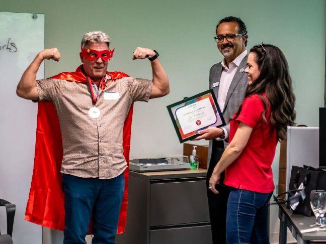 Joe Matuscak of Riveon named local "superhero" by PuroClean | Chronicle ...
