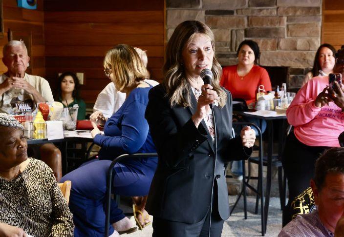 Dr. Amy Acton, running for Ohio governor in 2026, talks to Lorain Co ...
