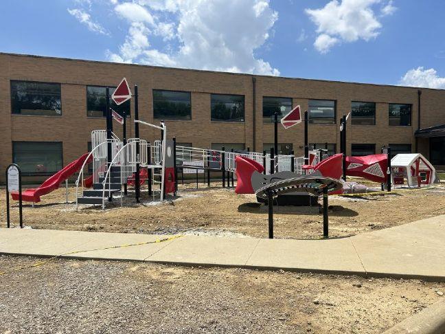 Inclusive playground at Valley View Elementary in Wadsworth nearing ...