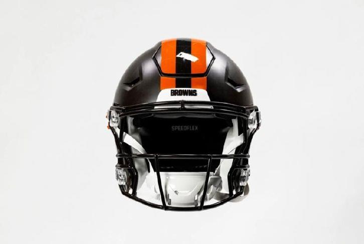 Browns introduce first all-brown helmet in franchise history, will wear ...
