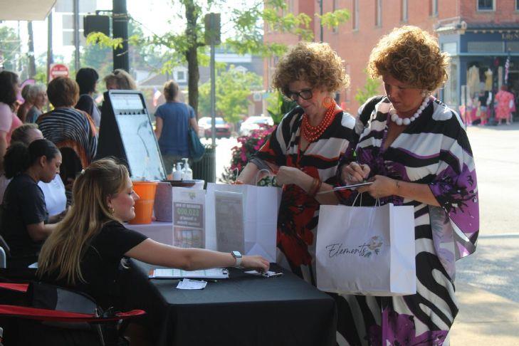 "Mrs. Roper's Romp" takes over Medina Square for Ladies Night Out ...