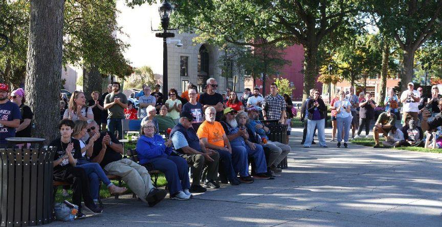 Vigil held in Ely Square following death of Charlie Kirk | Chronicle ...