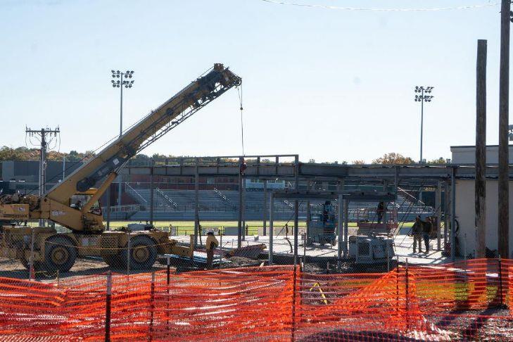 Cloverleaf annex and ball field renovations continue | Medina Gazette ...
