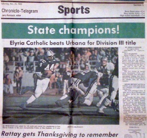 H.S. Football Playoffs: The story of Elyria Catholic's back-to-back ...